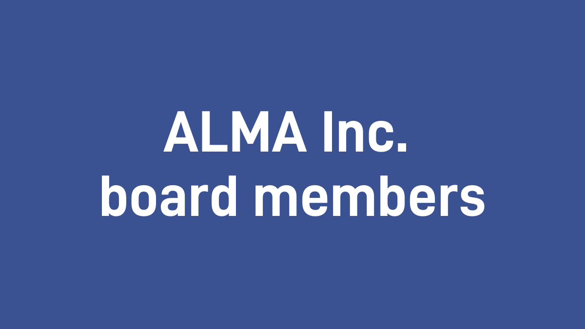 ALMA Inc. board of directors - African Leaders Malaria Alliance